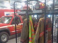 Bunker Gear Racks - Bradshaw Fire