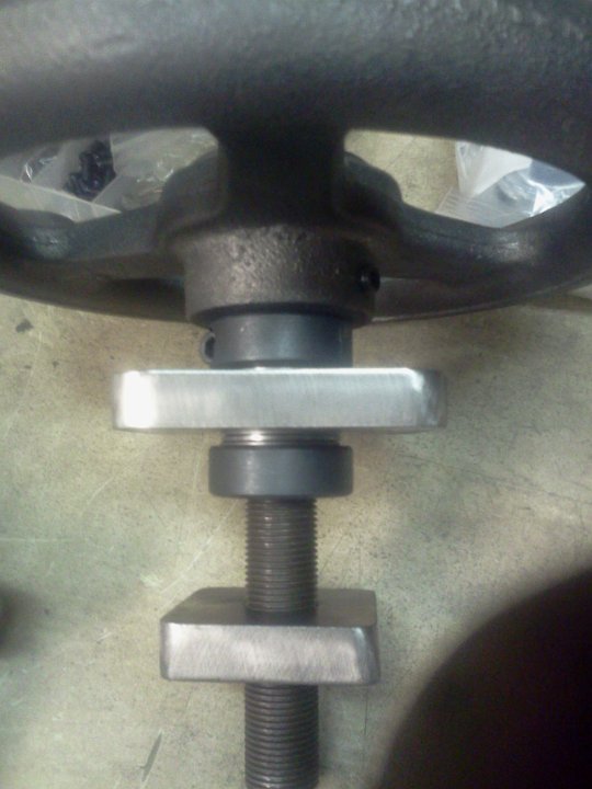 English Wheel Adjuster Prototype